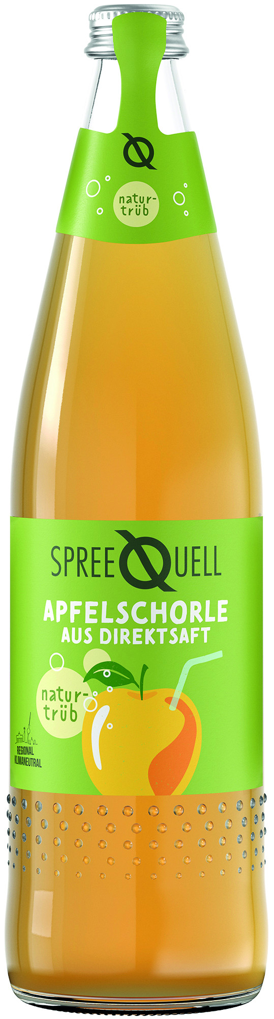 Spreequell Apfelschorle aus Direktsaft ~ Getränke Lieferservice für ...